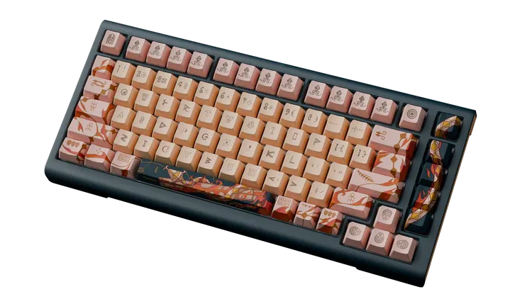 Ducky Keyboard Year of the snake 75% - Cherry MX Blue – Compuden