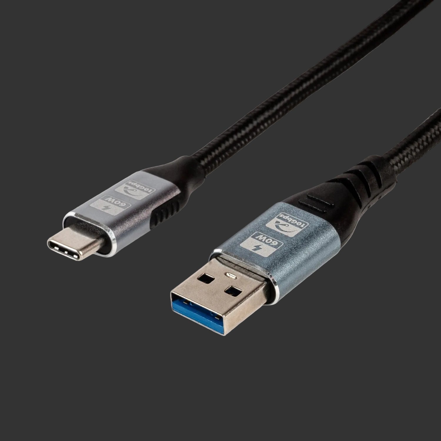 GIZZU 60W 10Gbps USB to Type-C 2m Cable – Compuden